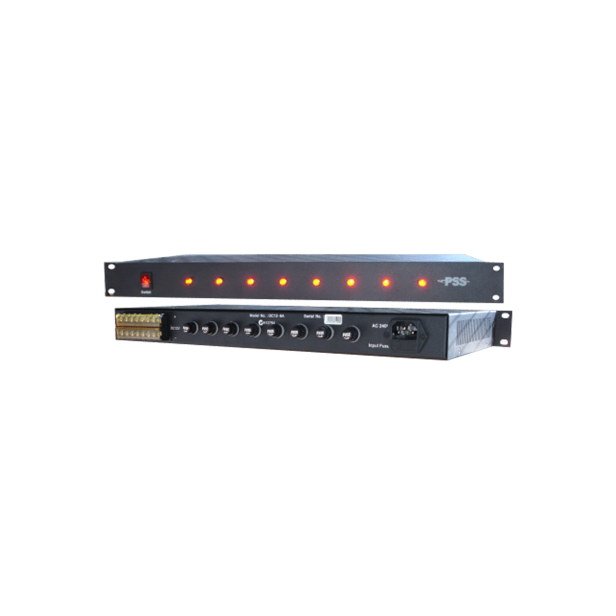 PSS Rack Mount Power Supply AC24V 8A. — Video Alarm Technologies